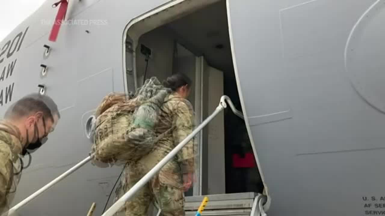 US troops deploy to support NATO in Europe