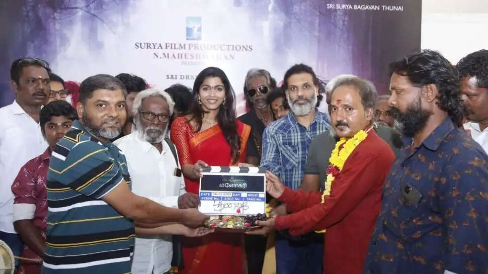 Sai Dhanshika's next 'Manogari' goes on floors! | Tamil Movie News ...