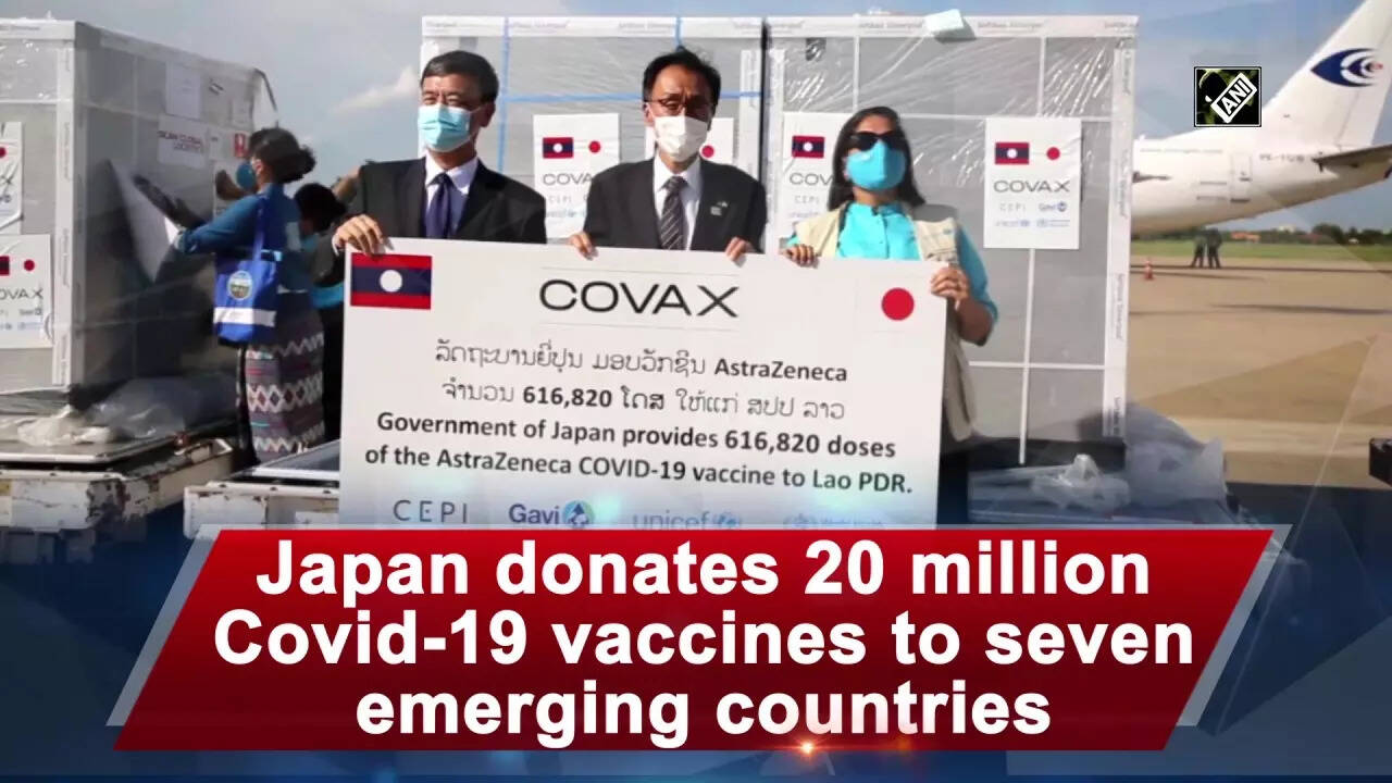 Japan donates 20 million Covid-19 vaccines to seven emerging countries