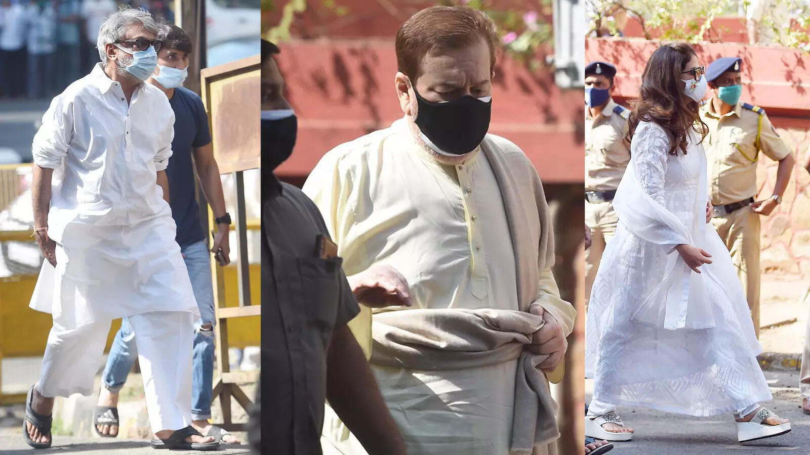 Sanjay Leela Bhansali, Neil Nitin Mukesh and Urmila Matondkar at Lata ...