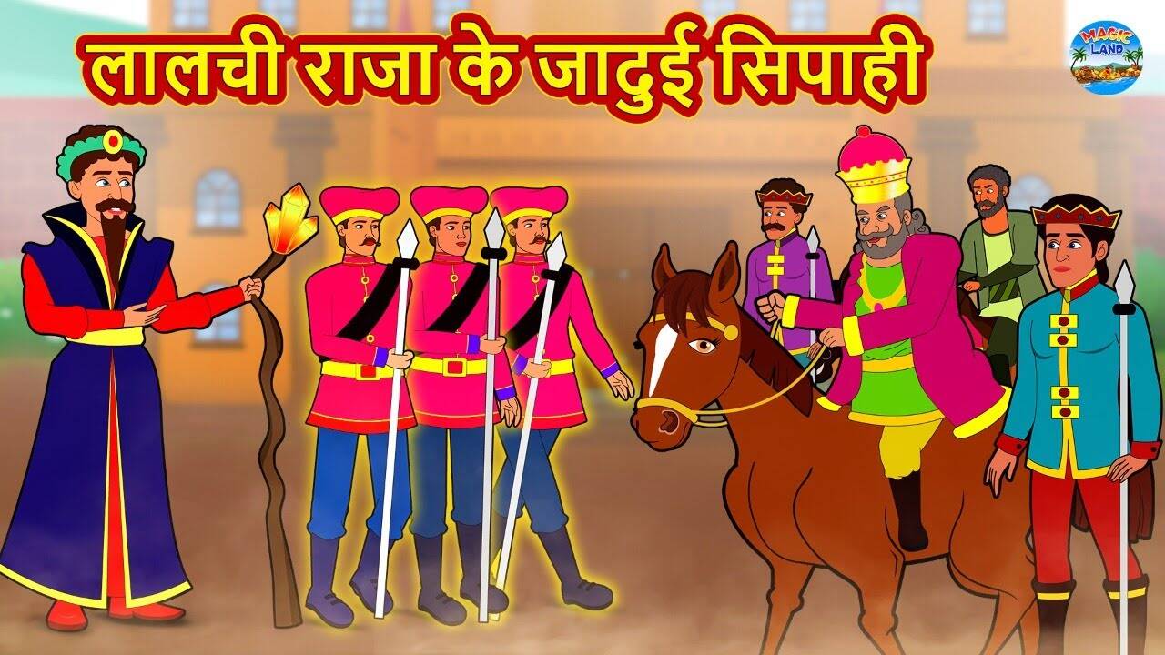 Most Popular Kids Story In Hindi - Lalchi Raja Ke Jadui Sipahi | Videos ...