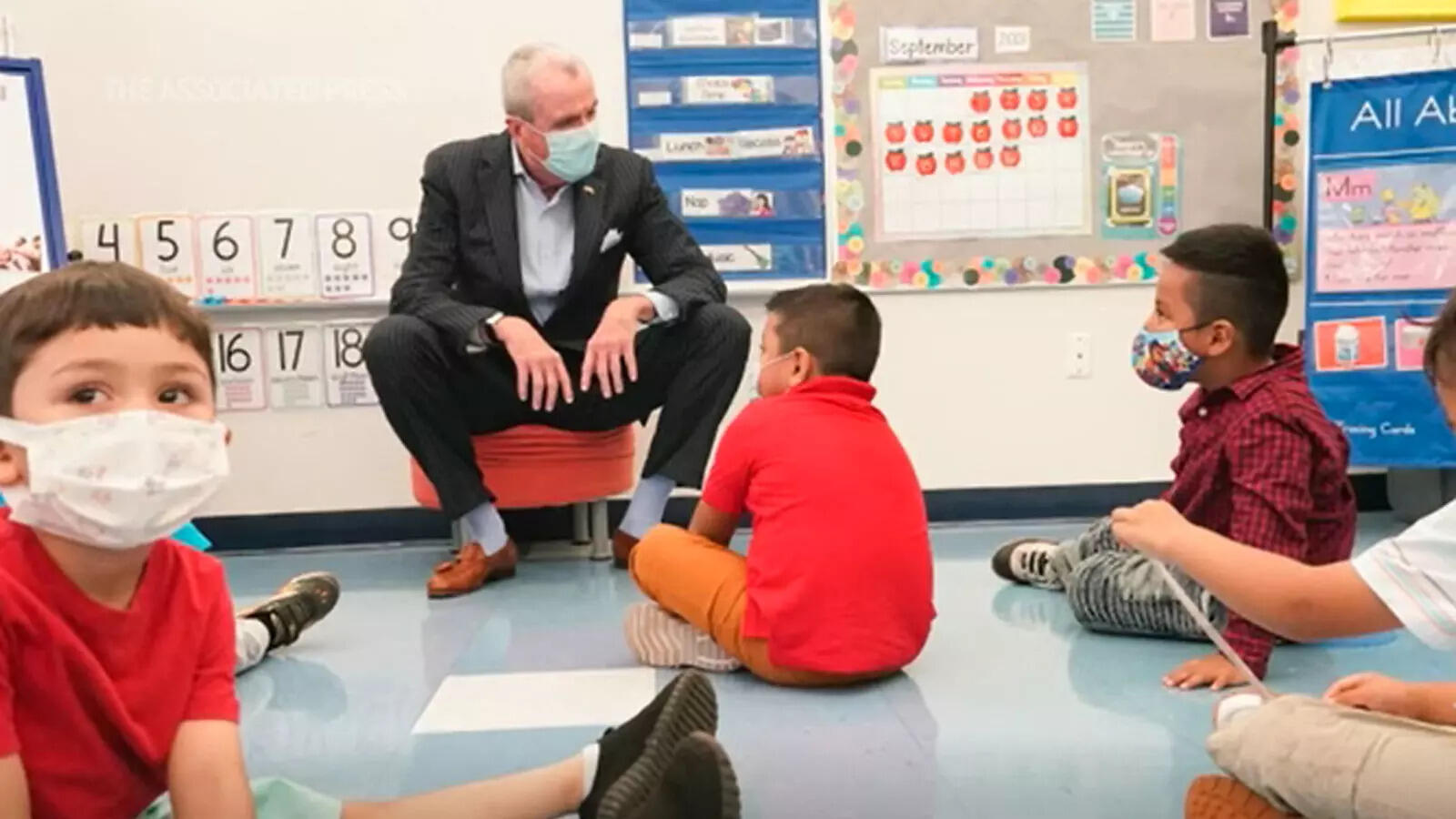 New Jersey governor lifting school mask mandate