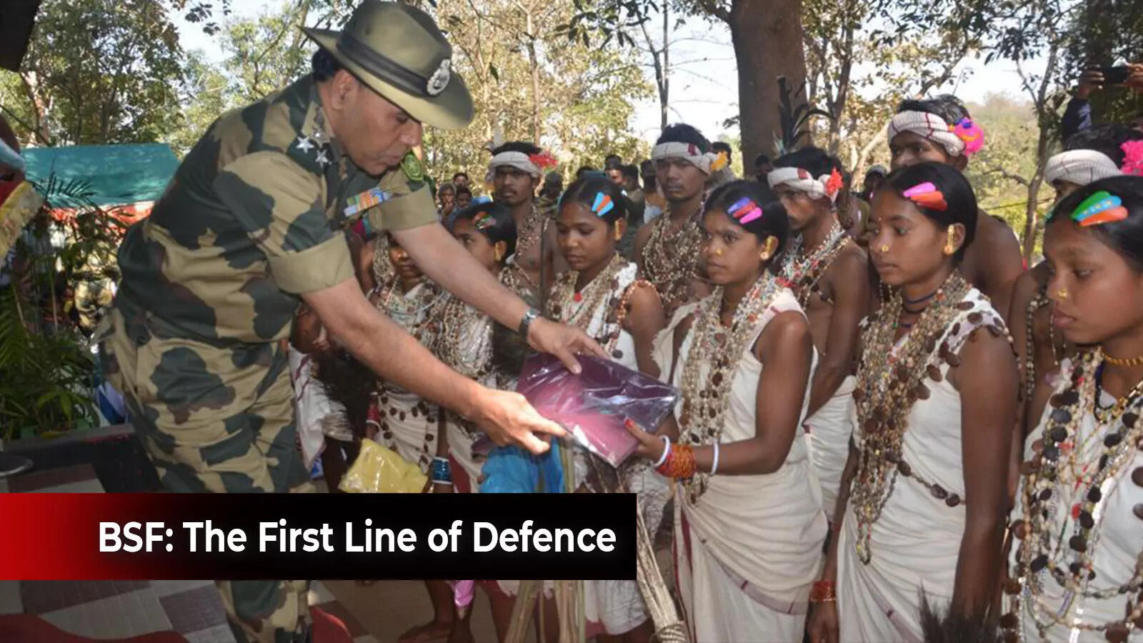 BSF conducts civic action programme in naxal affected areas
