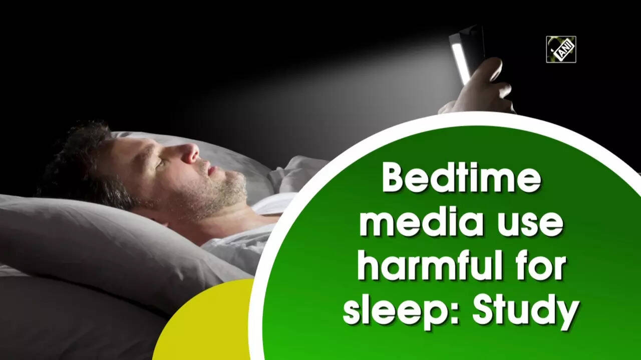 Bedtime media use harmful for sleep: Study