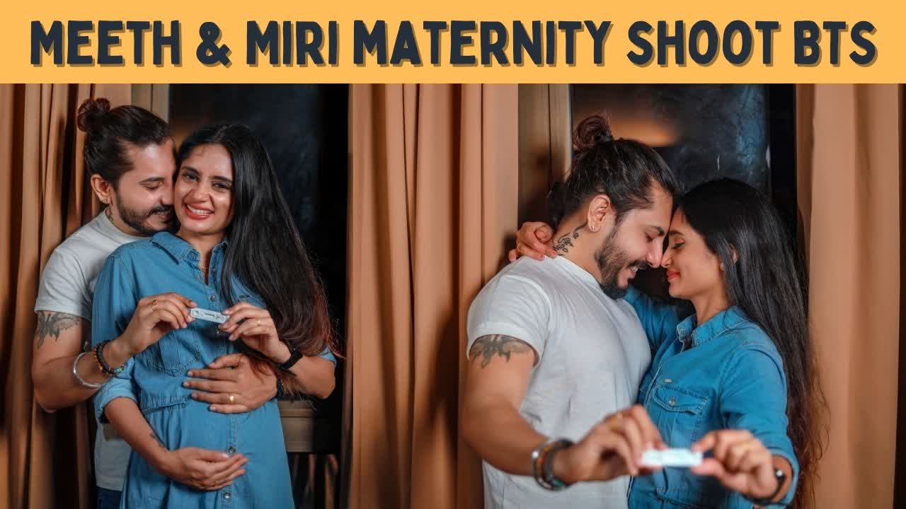 meeth & miri: Here's a glimpse of Meeth & Miri's maternity shoot