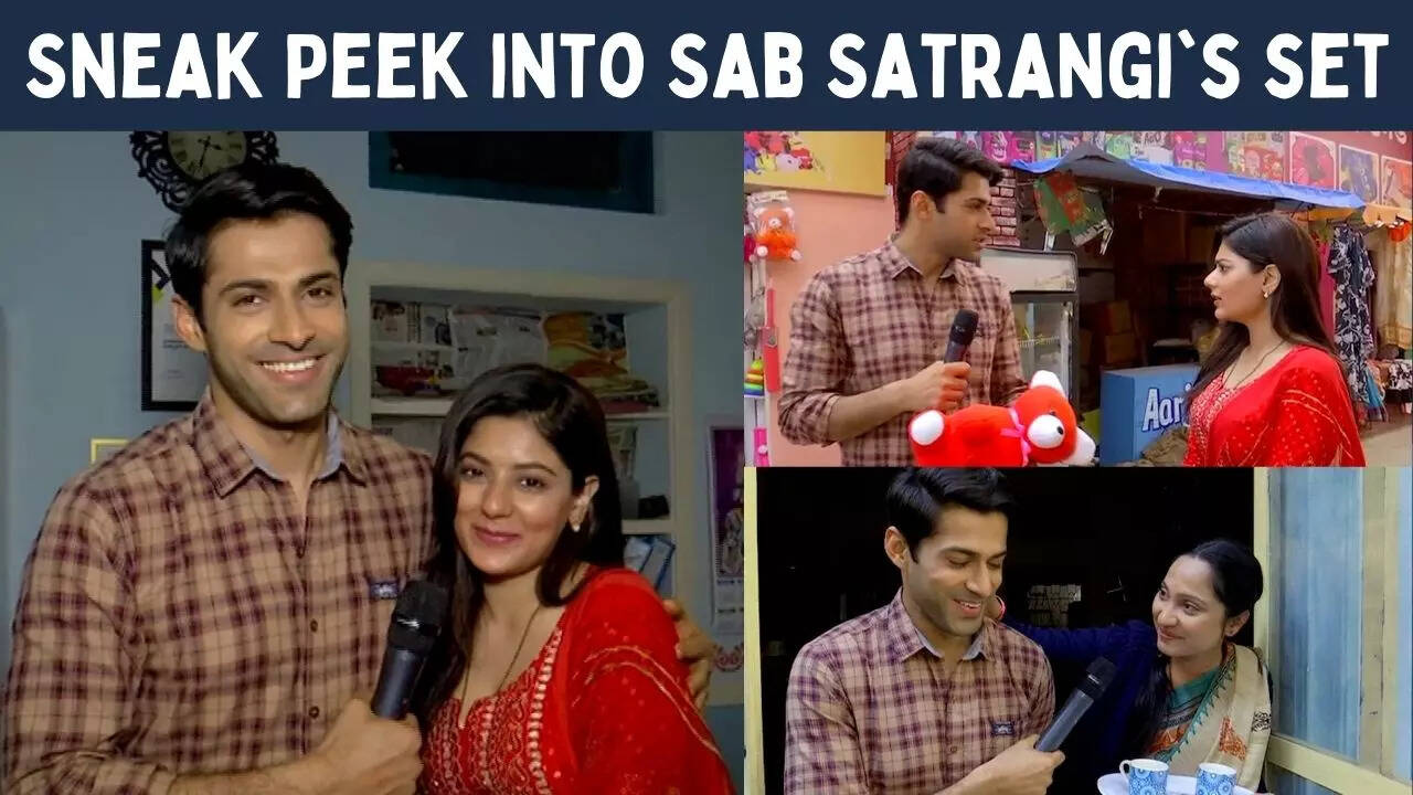 Sab Satrangi on location: Mannu gives a glimpse of Maurya household