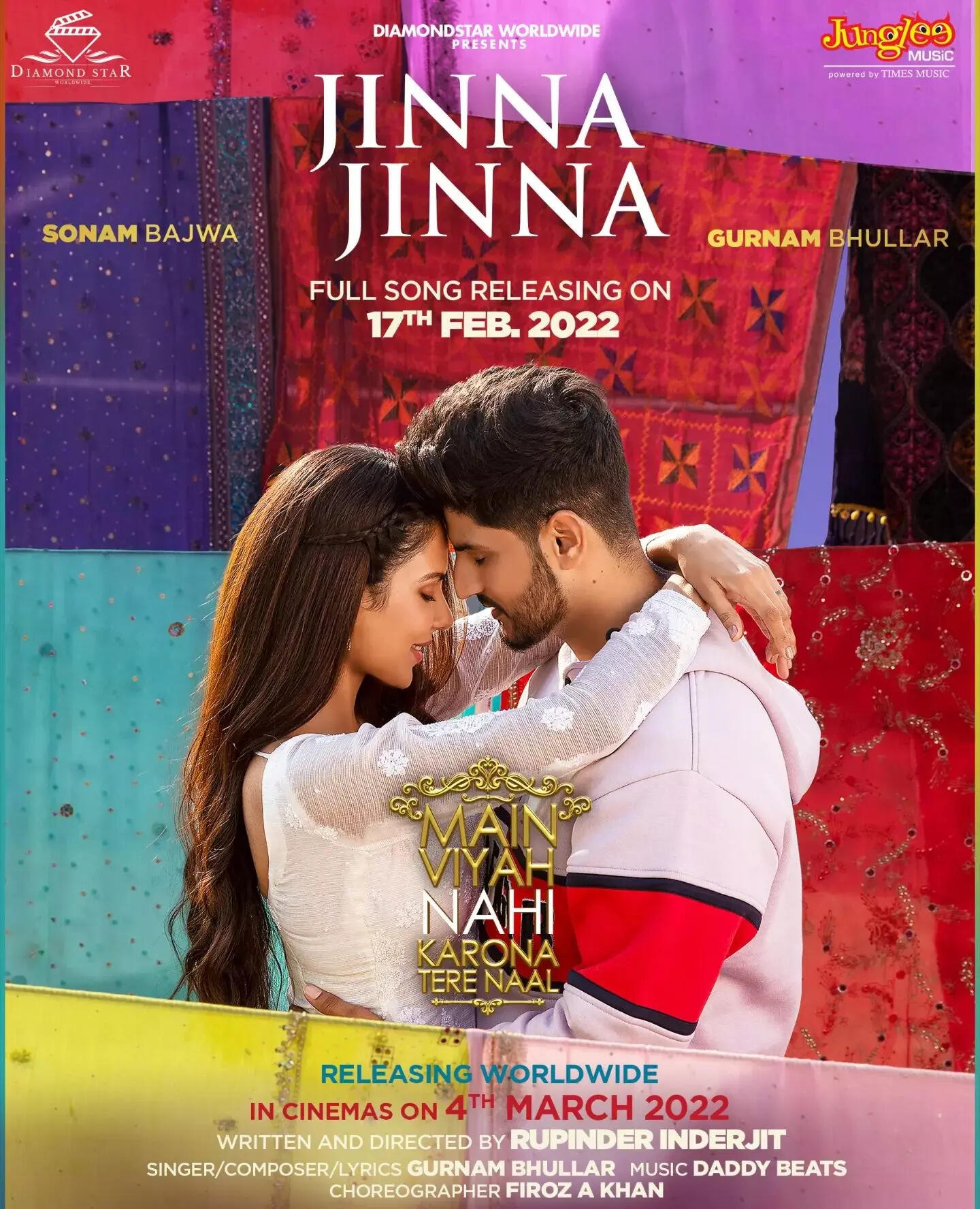 Jinna Jinna: Second song from ‘Main Viyah Ni Karona Tere Naal’ to ...