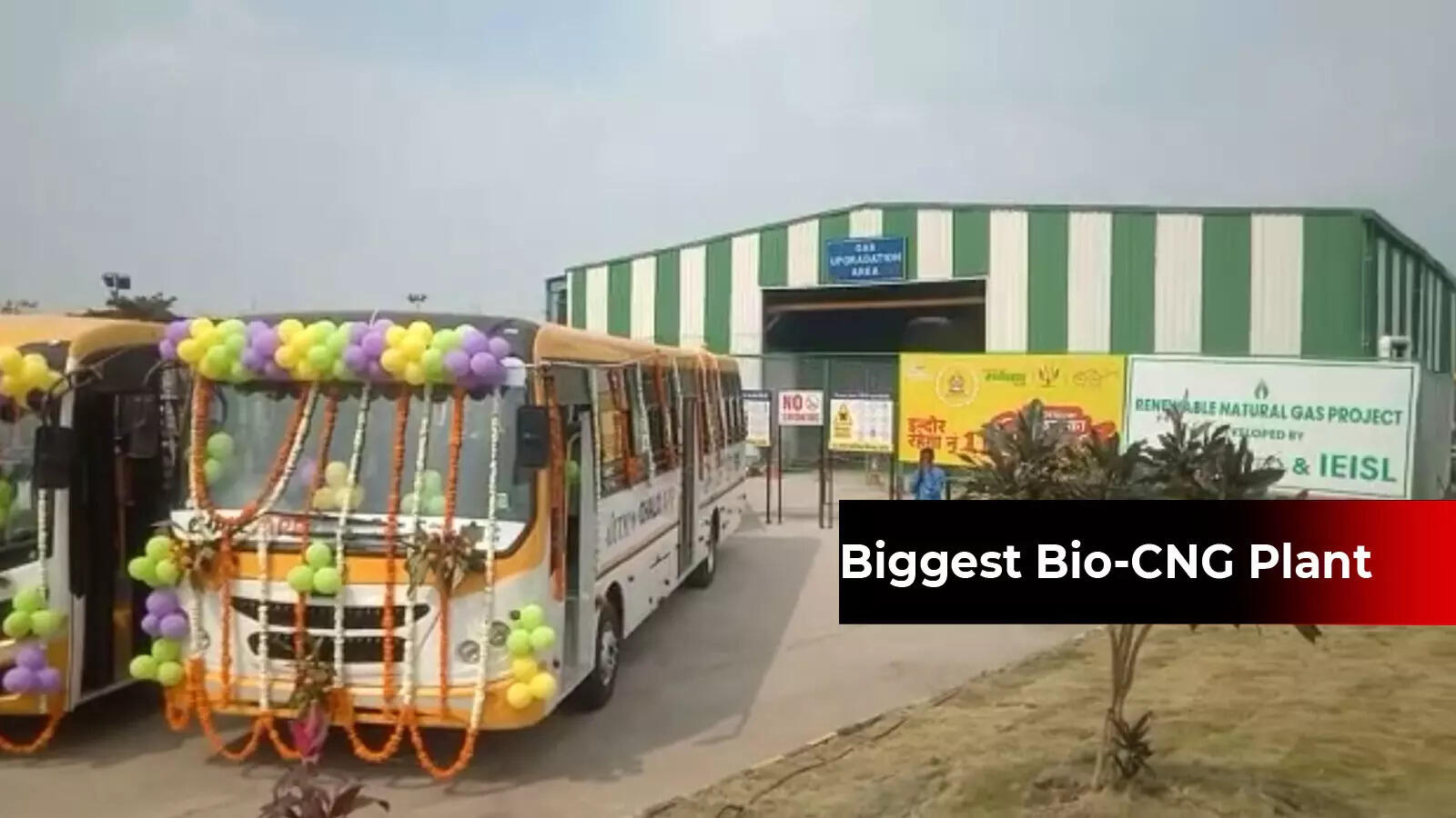 bio-cng: Indore: PM Modi inaugurates Asia's biggest bio-CNG plant