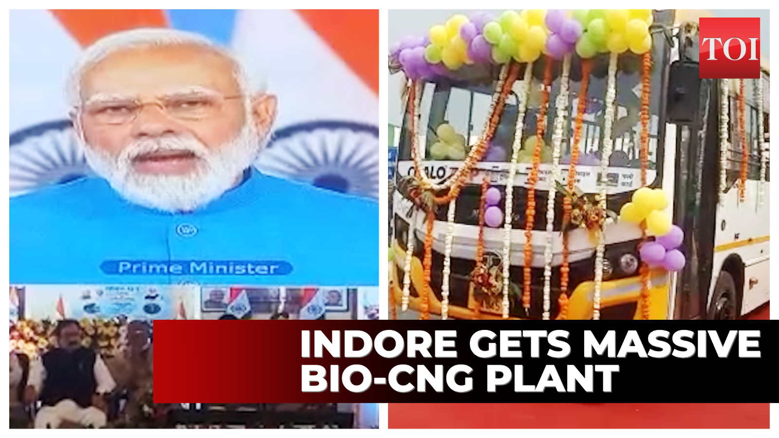 Indore: PM Modi virtually inaugurates Asia’s biggest Bio-CNG plant