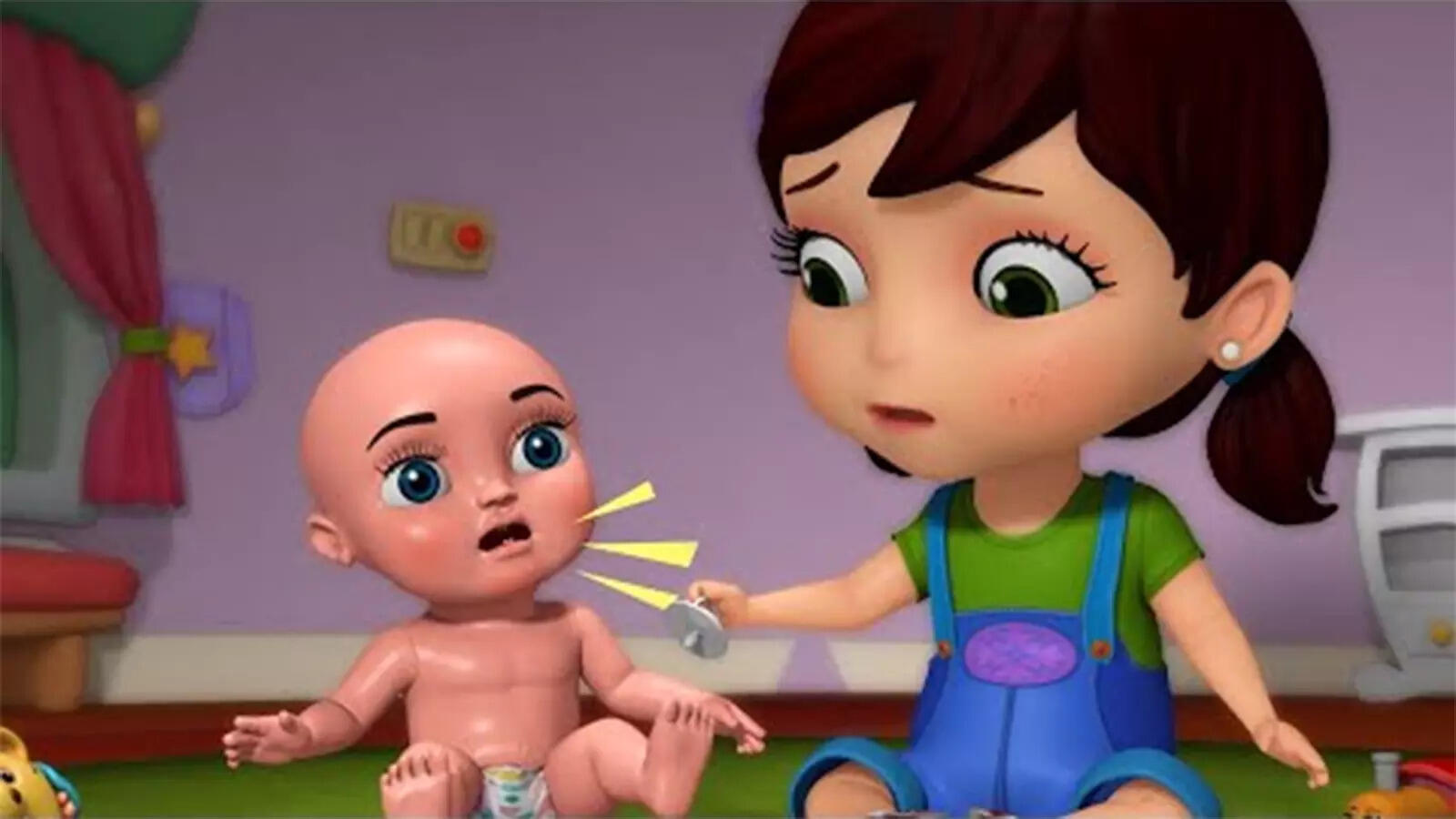 Nursery Rhymes in English: Children Video Song in English 'Miss Polly ...