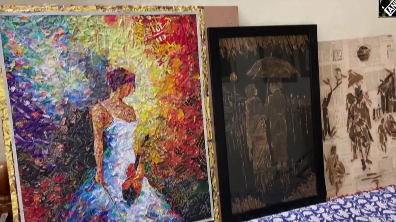 Best out of waste: Artist makes scrap art out of trash in Indore
