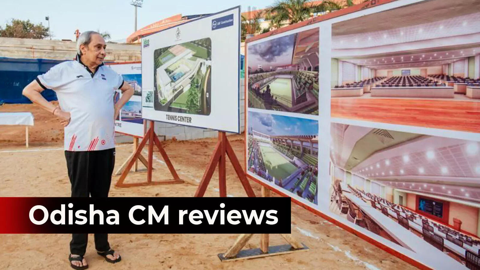 Odisha CM Naveen Patnaik reviews progress of India’s first indoor ...