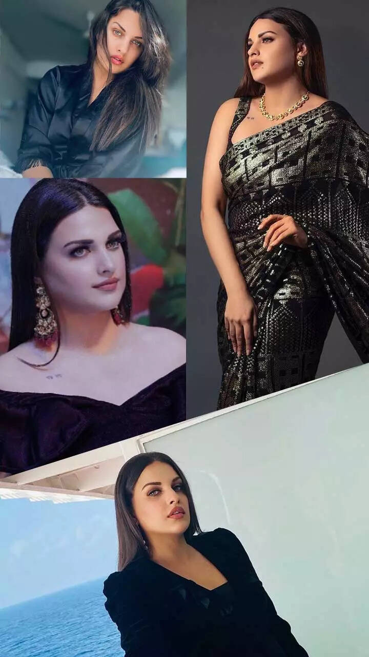 Himanshi Khurana's latest look is all things bold, black and beautiful ...