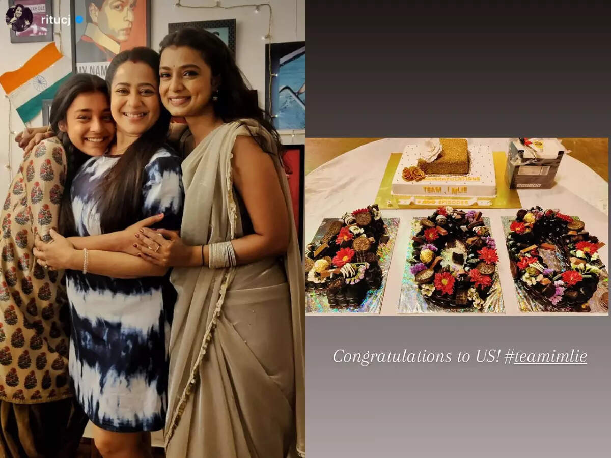 Imlie’s Sumbul Touqeer, Ritu Chaudhry and the cast celebrate as show ...