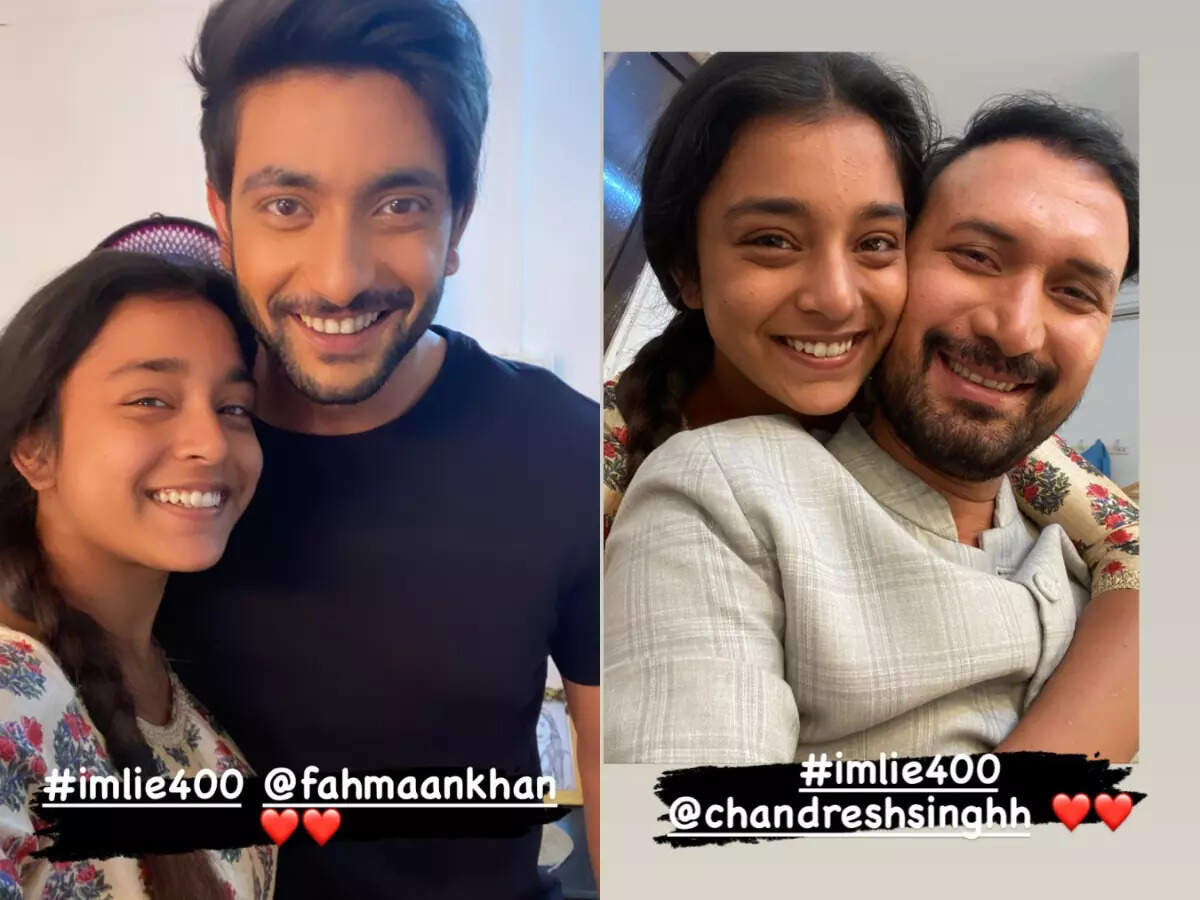 Imlie’s Sumbul Touqeer, Ritu Chaudhry and the cast celebrate as show ...