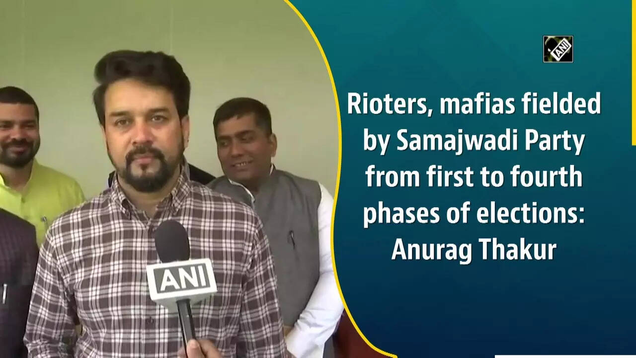 Rioters, mafias fielded by Samajwadi Party from first to fourth phases ...
