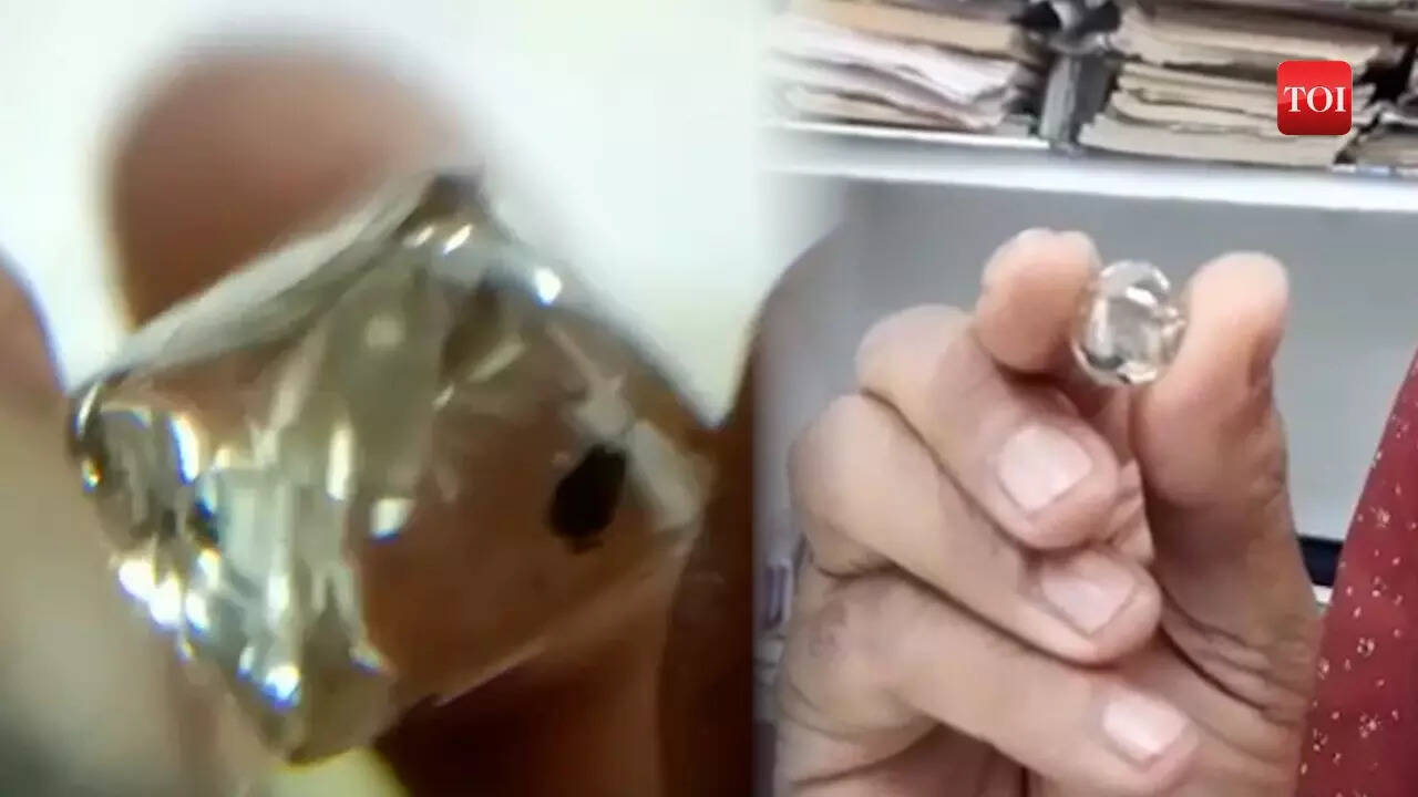 Middle class man finds fourth largest diamond worth over Rs 1 crore in ...