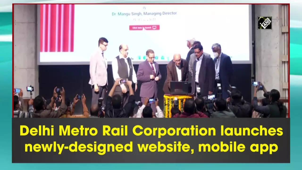 Delhi Metro Rail Corporation launches newly-designed website, mobile app