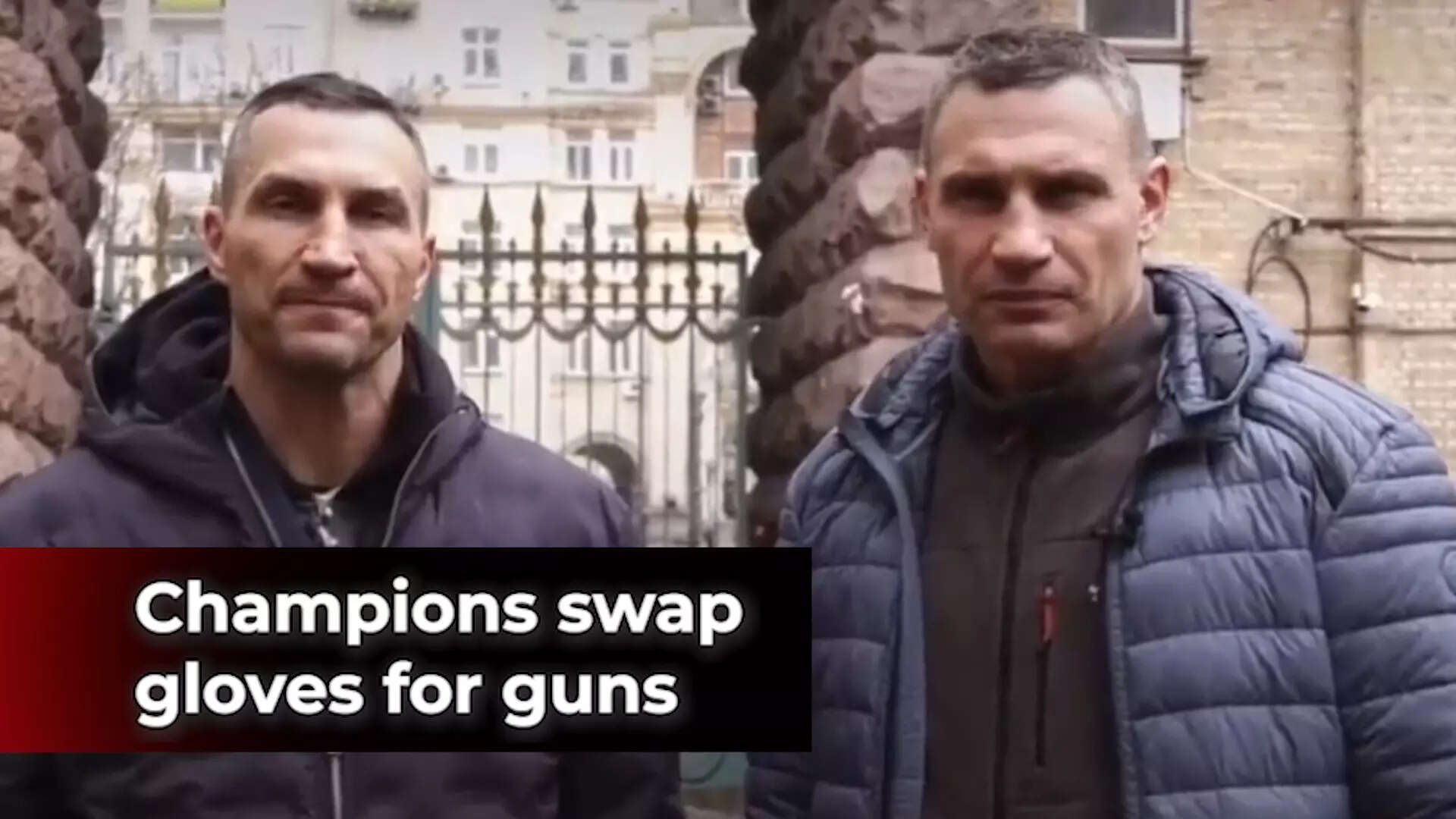 klitschko: Ukraine's champion boxer brothers to take up guns to fight ...