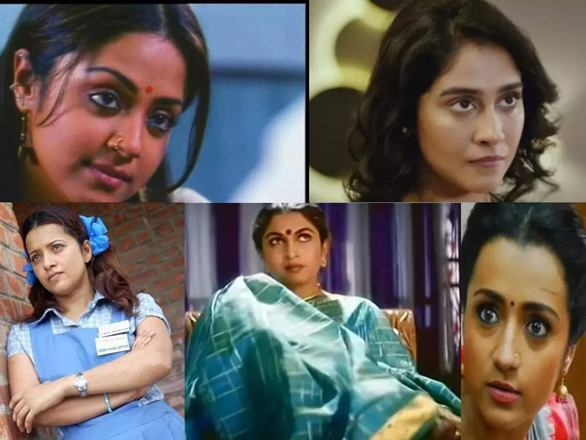 Tamil actresses who excelled at doing negative roles