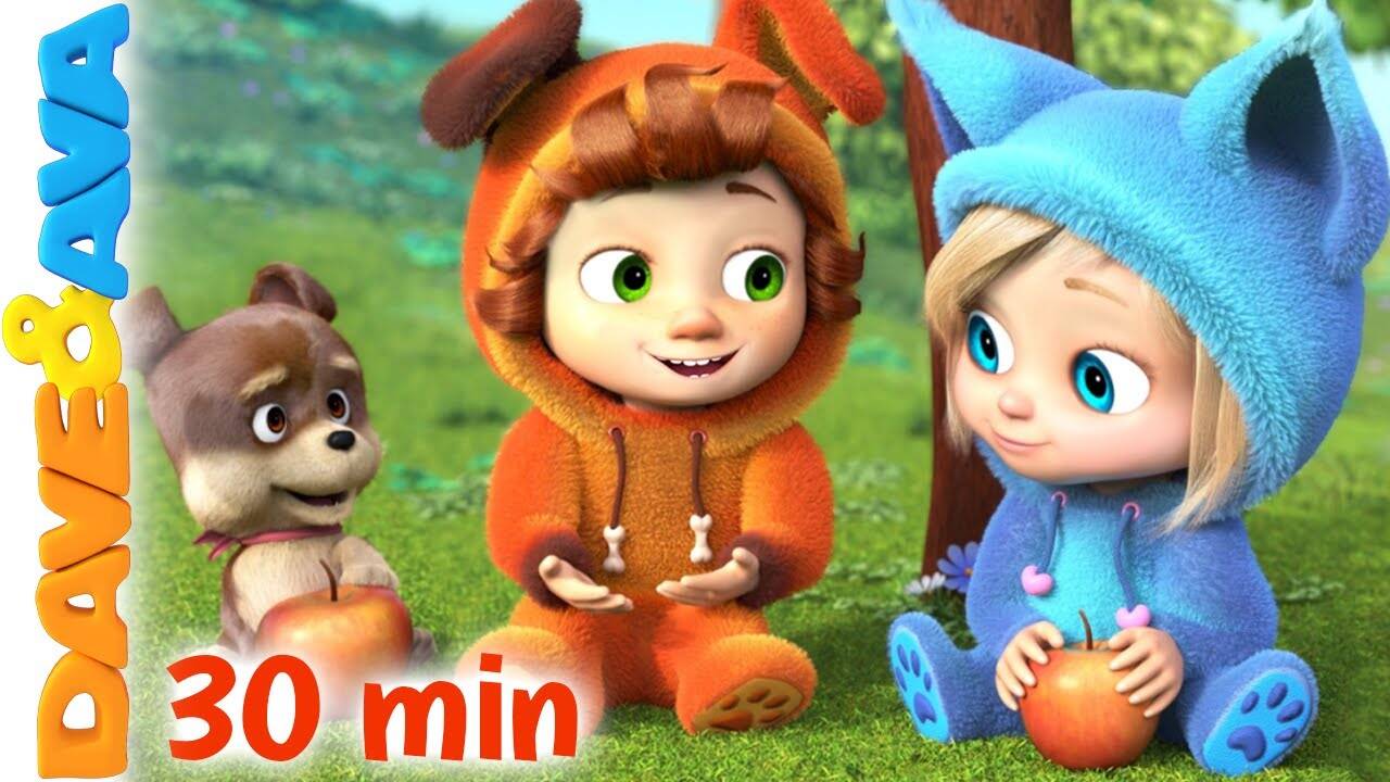 Watch Popular Kids English Nursery Song 'Five Apples In The Apple Tree ...