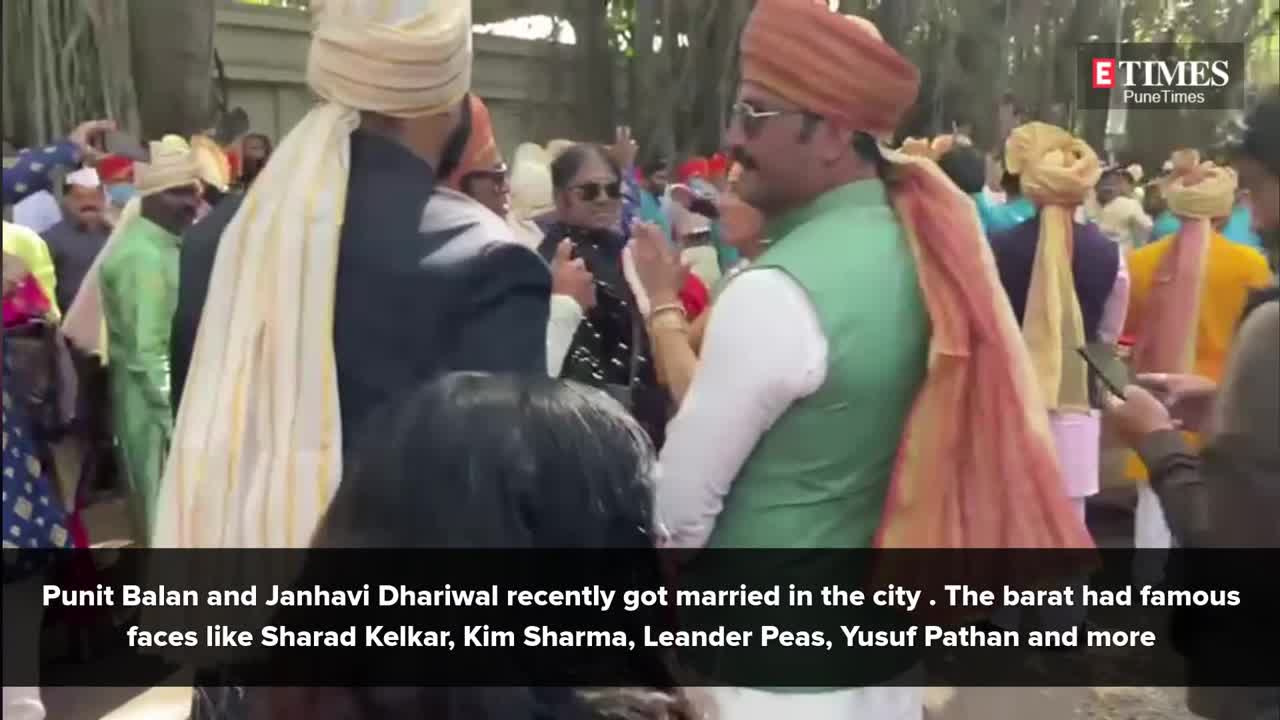 A sneak peak into city-based famous entrepreneur Punit Balan's baraat