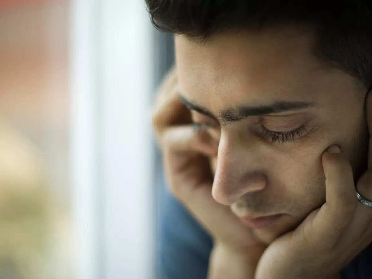 Sad Person Thinking