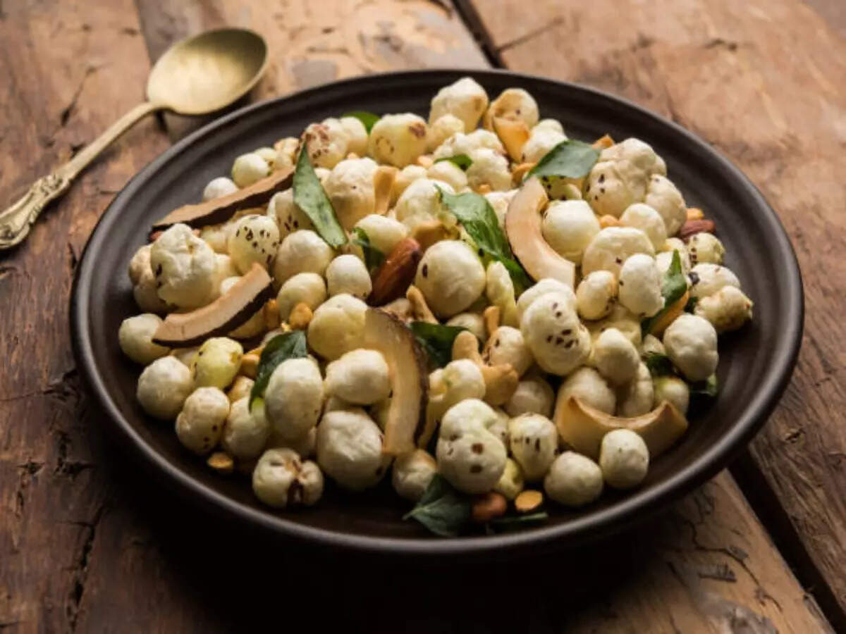 makhana: Why is makhana a must-have in your snack cabinet - Times of India