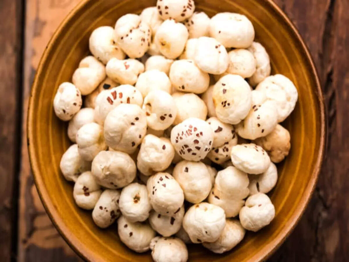 makhana: Why is makhana a must-have in your snack cabinet - Times of India