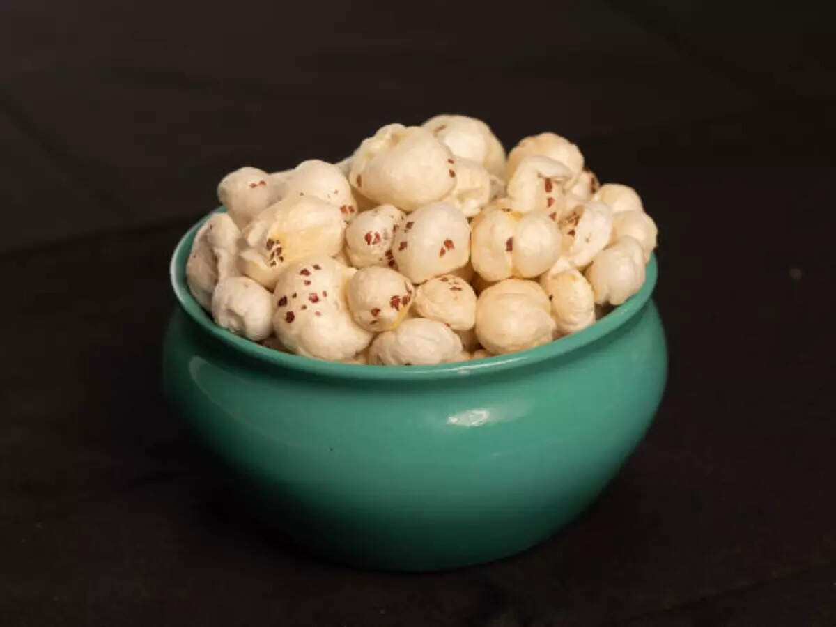 makhana: Why is makhana a must-have in your snack cabinet - Times of India