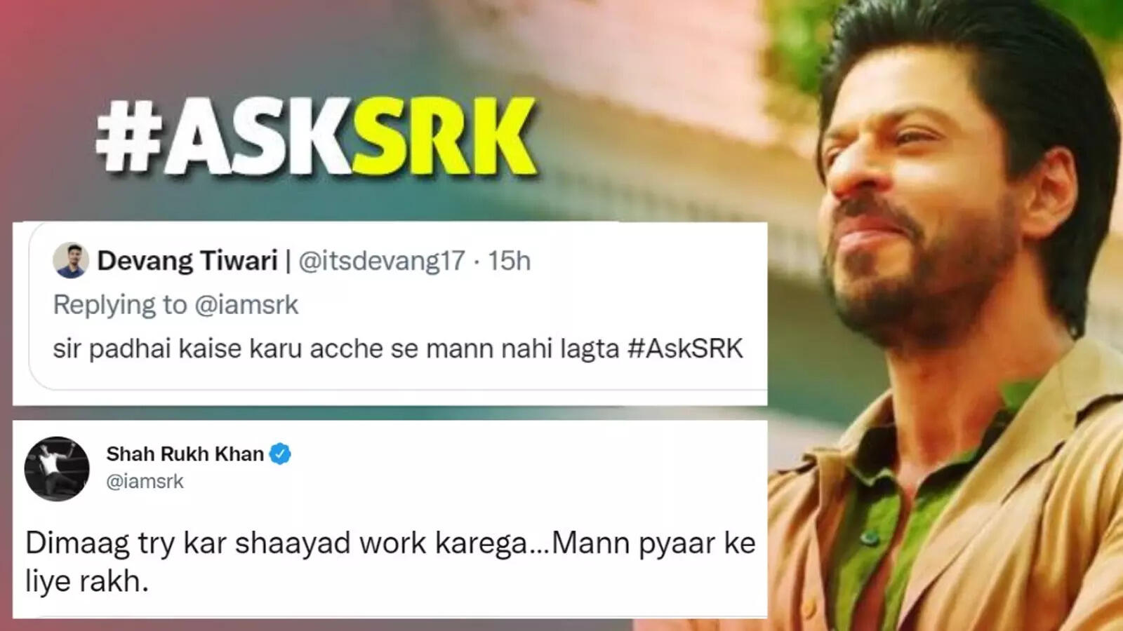 Shah Rukh Khan's wittiest replies during #AskSRK after ‘Pathaan ...