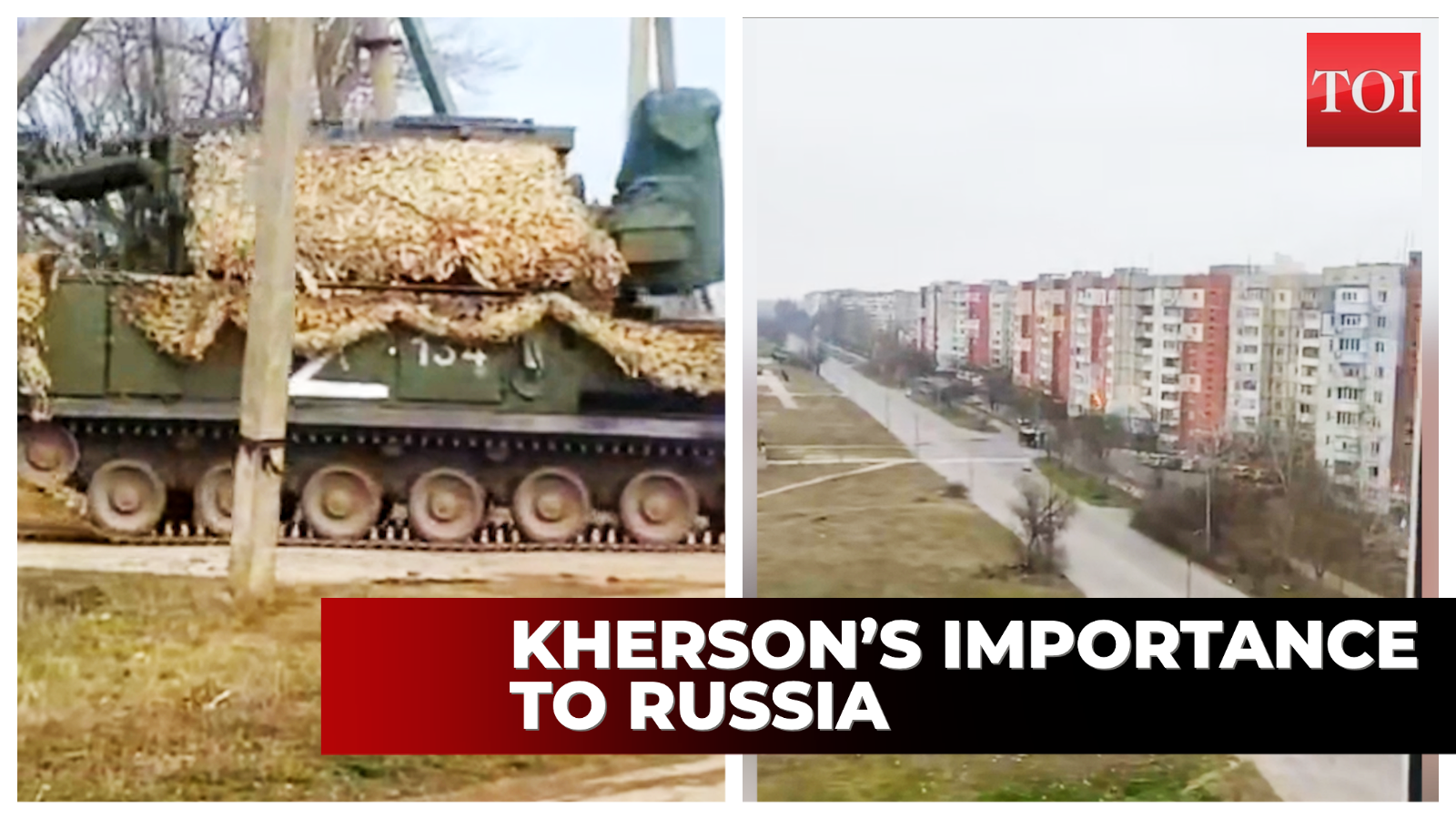 kherson: Ukraine: Significance of Kherson city to Russian forces