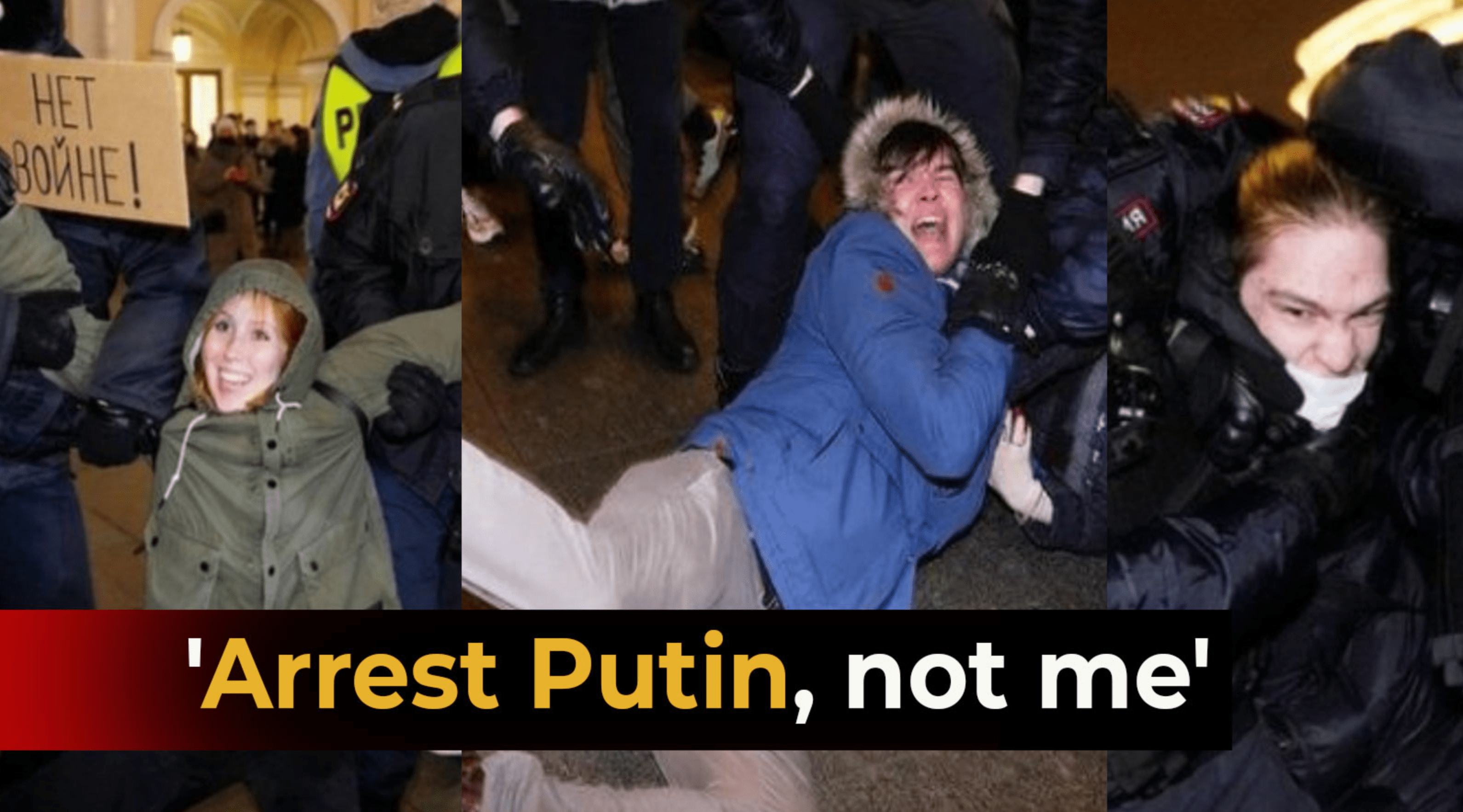 russia: Anti-war protests intensify in Russia despite police crackdown ...