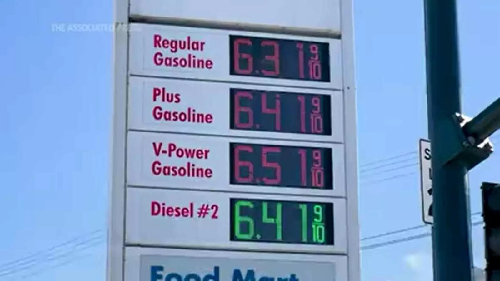 Gas tops $6 a gallon at some California stations