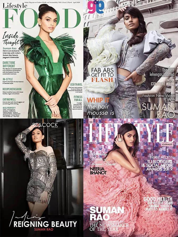 Awe-inspiring magazine covers featuring Miss India beauty queens!