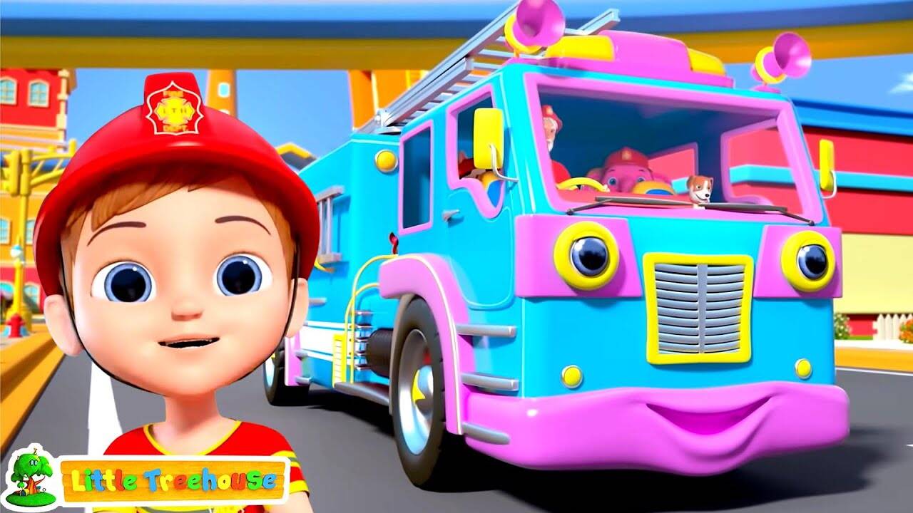 Check Out Popular Kids English Nursery Song 'Wheels On The Firetruck ...