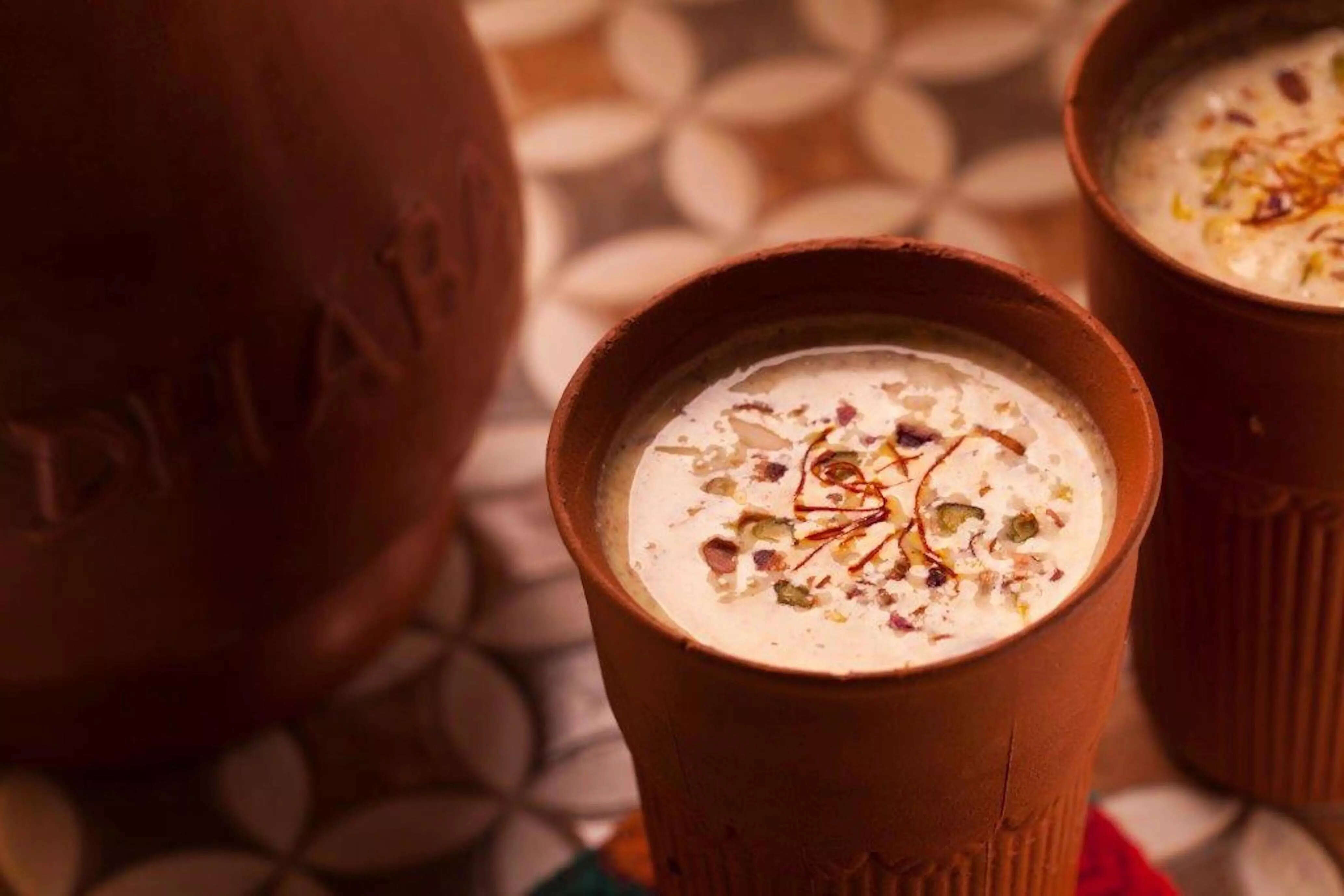 thandai: Colourful thandais for a colourful festival - Times of India