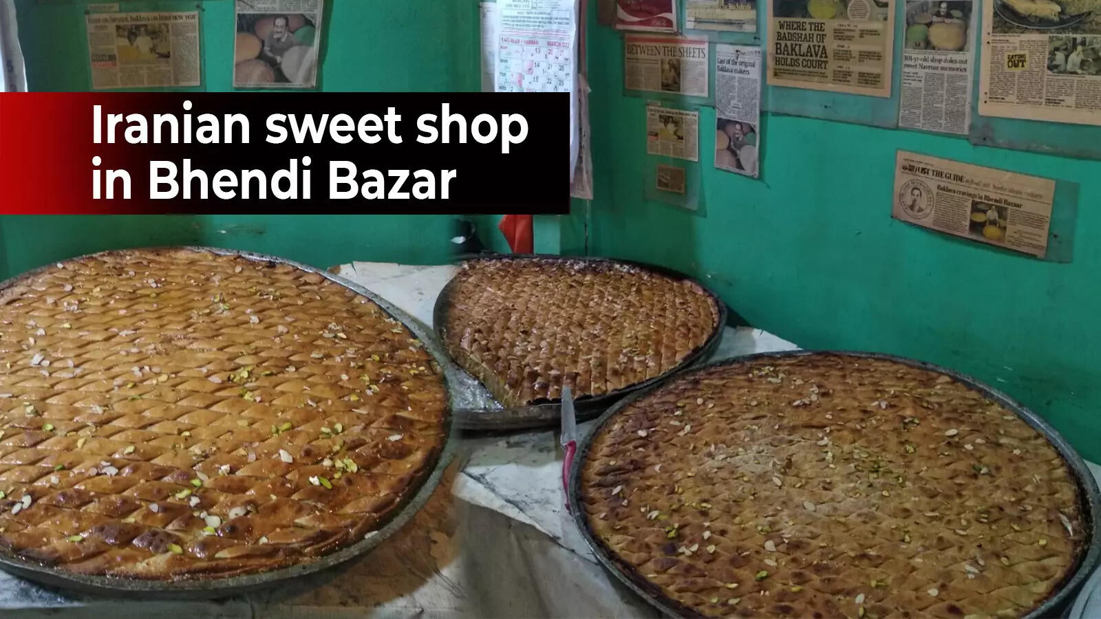 Mumbai: Iranian sweet shop in Bhendi Bazar opens for a few weeks during ...