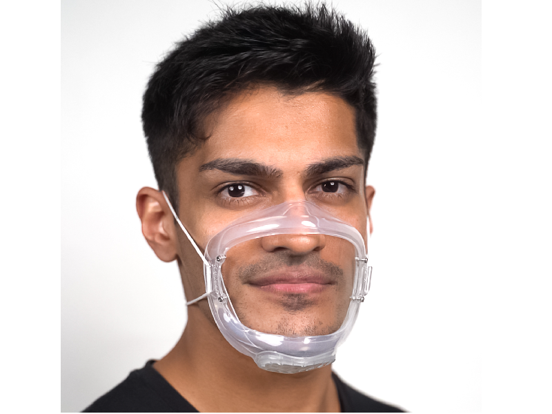 Here's the nearly invisible CeeMee Transparent Face Mask you've been ...