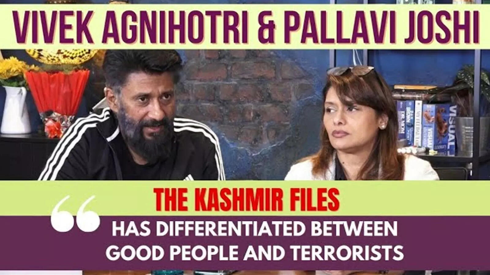Vivek Agnihotri and Pallavi Joshi: 'The Kashmir Files' has differentiated between good people ...