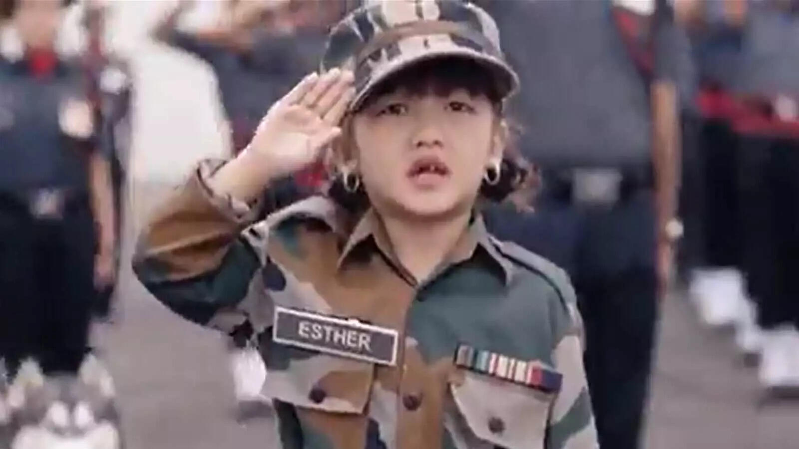 Video Of 5 Year Old Esther Hnamte Singing Jan Man Gan Goes Viral