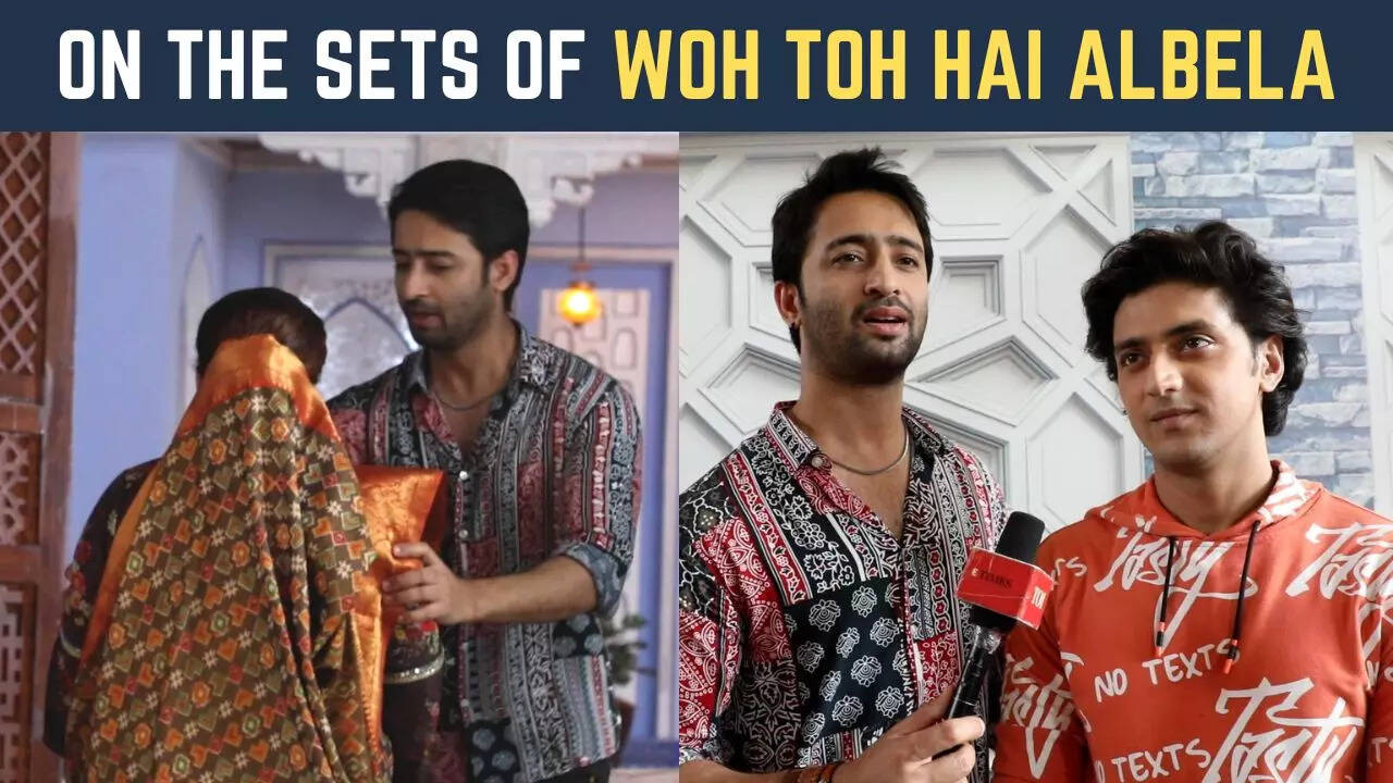 Woh Toh Hai Albela actors Shaheer Sheikh and Kinshuk Vaidya on the ...