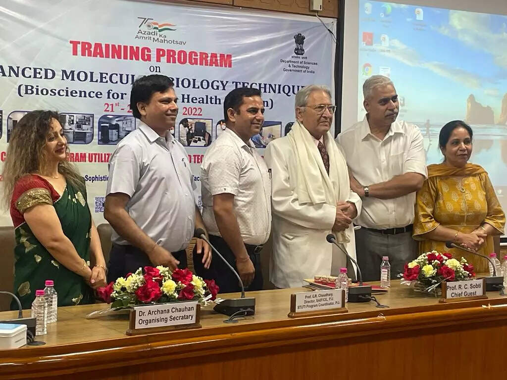 PU: Advance molecular biology techniques discussed - Times of India