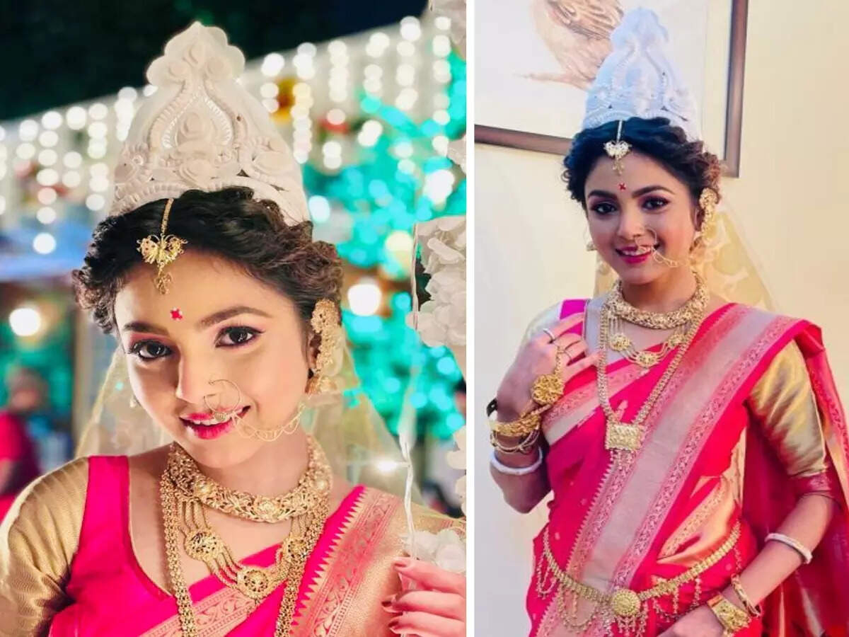 Lokkhi Kakima Superstar: Sharly Modak reveals her bridal avatar from ...