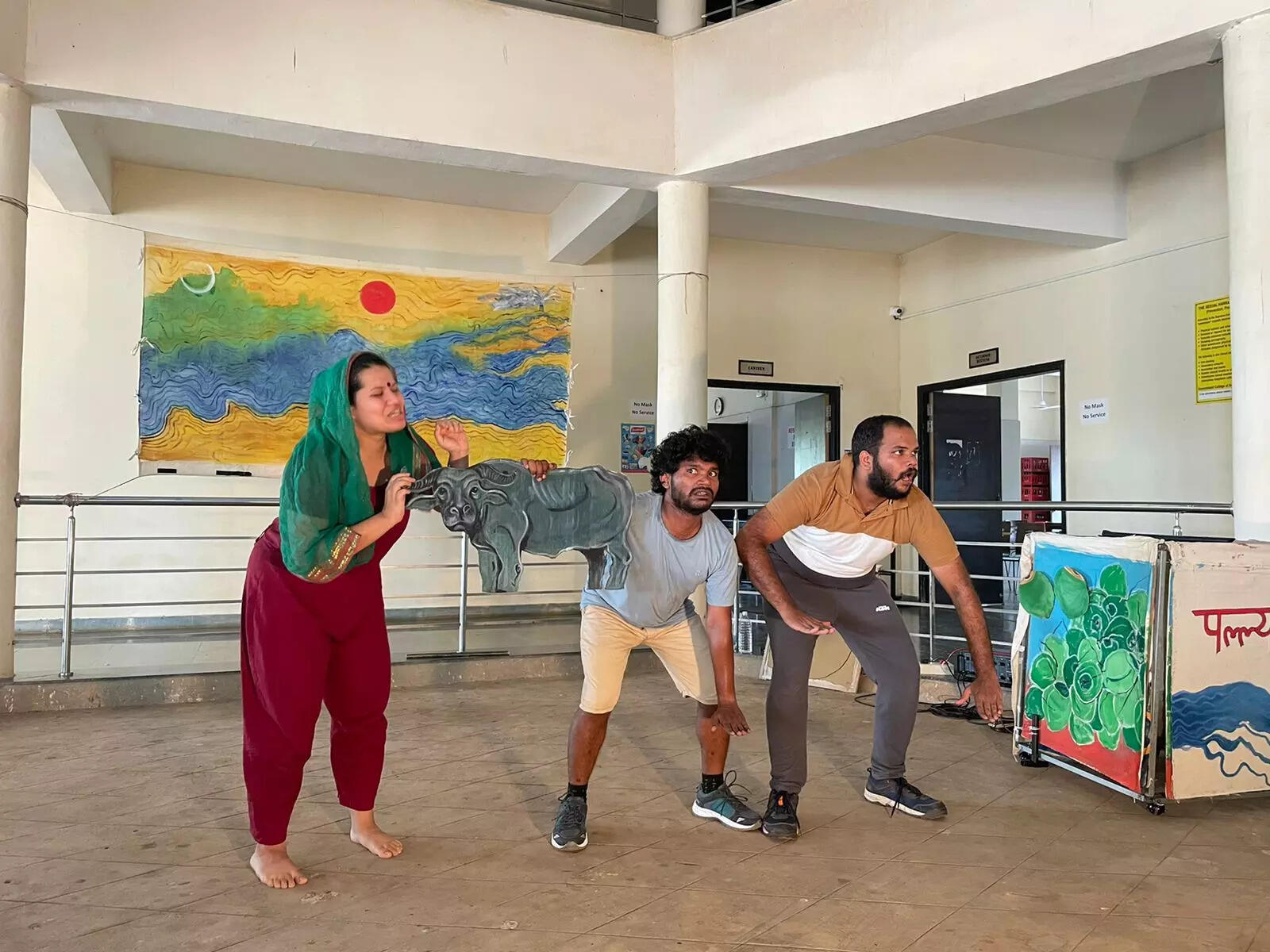 World Theatre Day celebrations at Government College of Quepem | Events ...