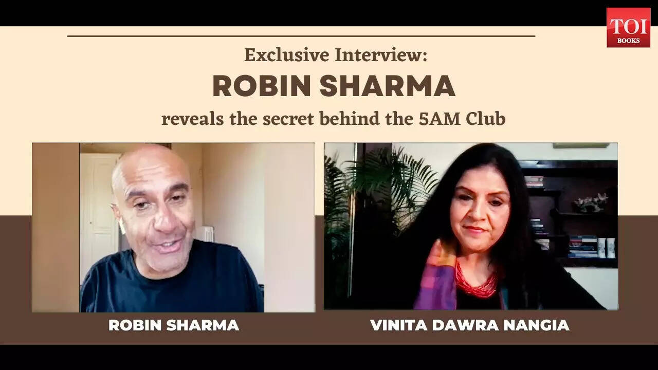 robin sharma: Robin Sharma reveals the secret behind the 5AM Club