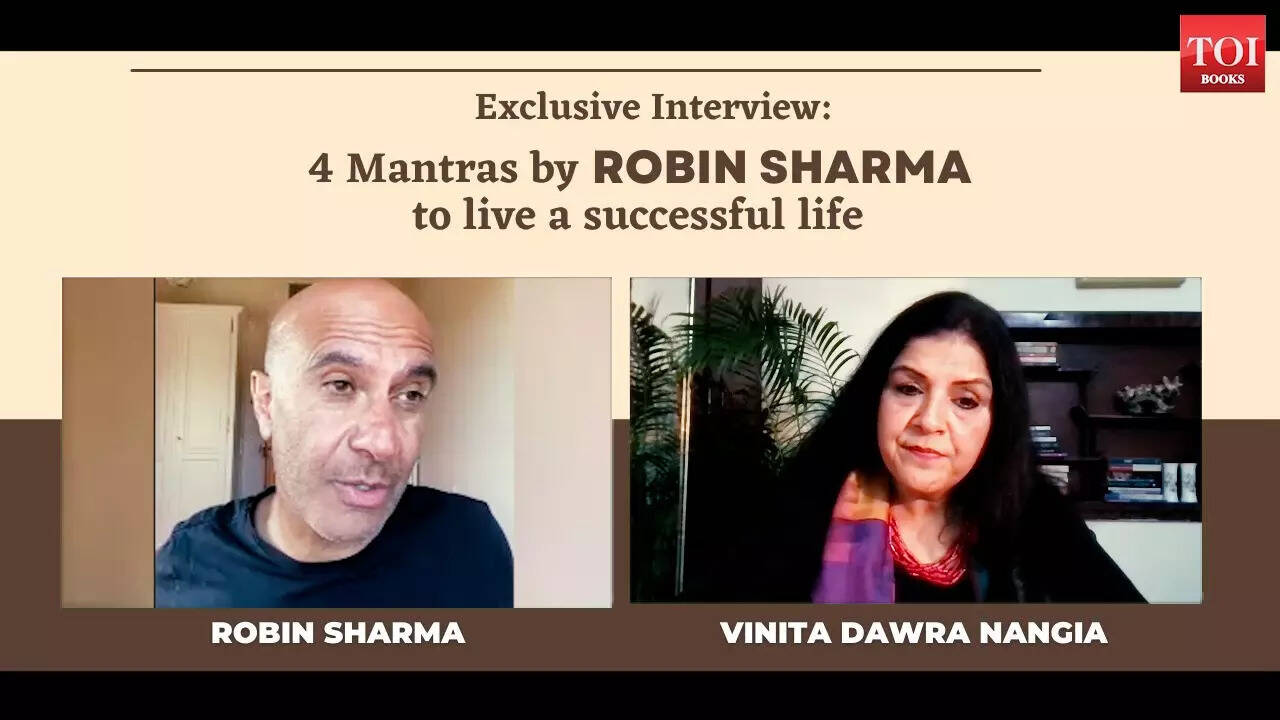 robin sharma: Robin Sharma's 4 mantras to live a successful life