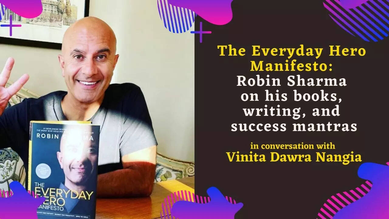 robin sharma: Robin Sharma in conversation with Vinita Dawra Nangia