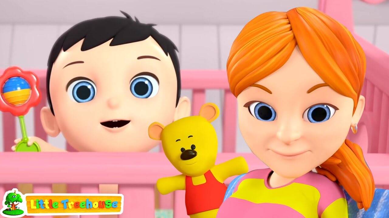 Watch Popular Kids English Nursery Song 'Rock A Bye Baby Lullaby' for ...