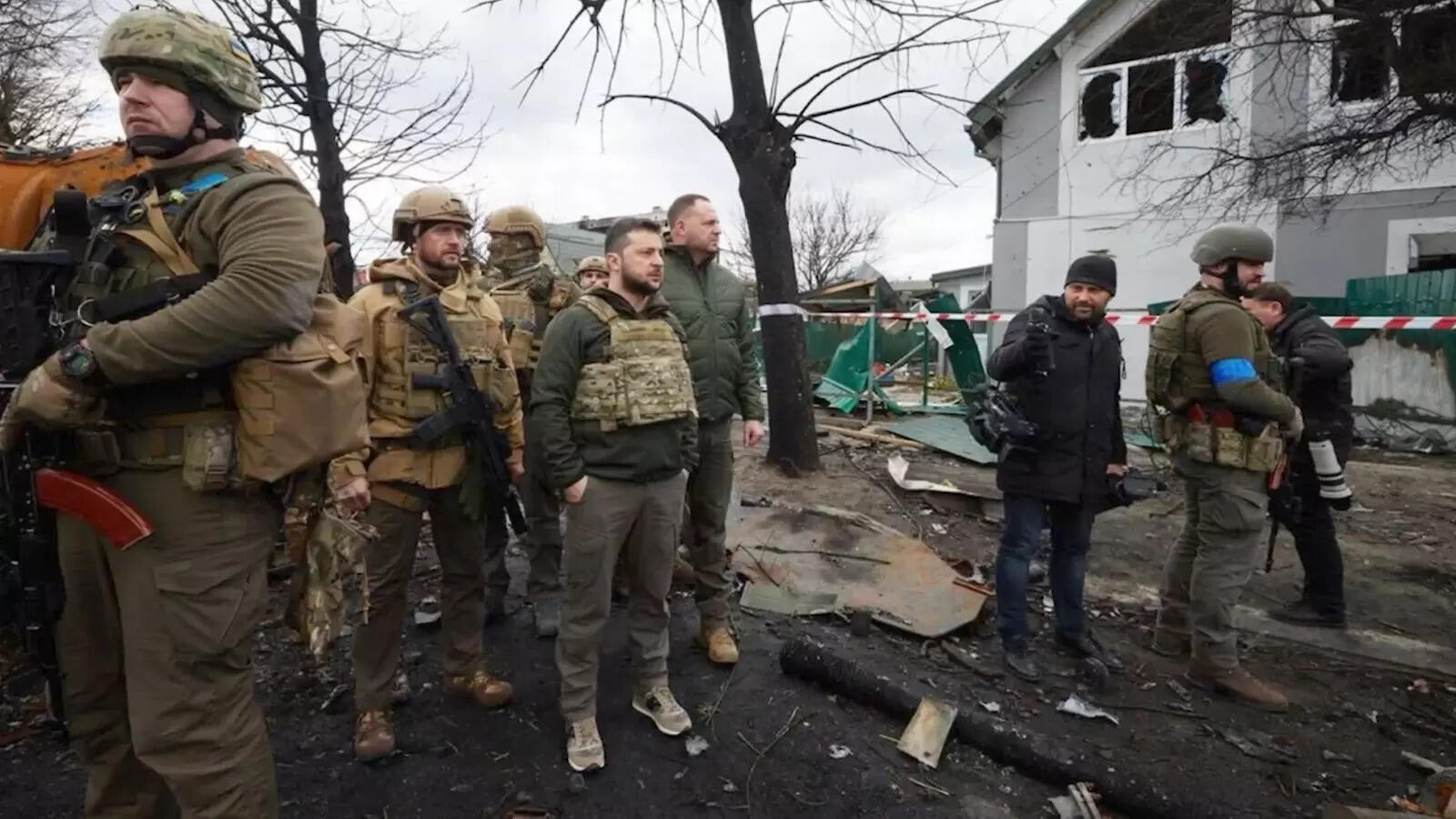 bucha: Ukraine president Zelenskyy visits Bucha, calls killings ‘genocide’